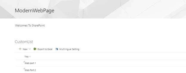 Add, Remove, And Get All Web Parts From Modern Site Page Using PnP PowerShell